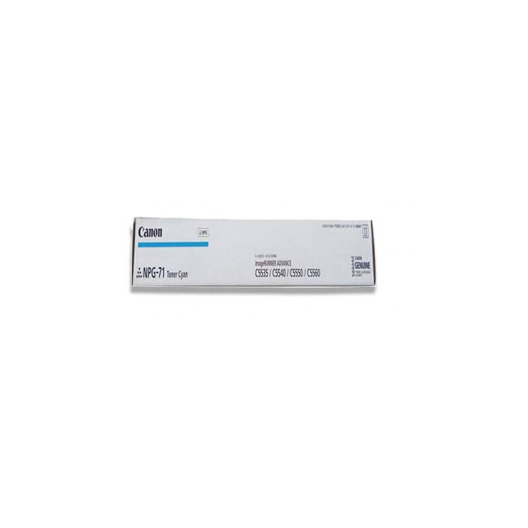 Canon NPG-71 Cyan Toner Cartridge (Original)