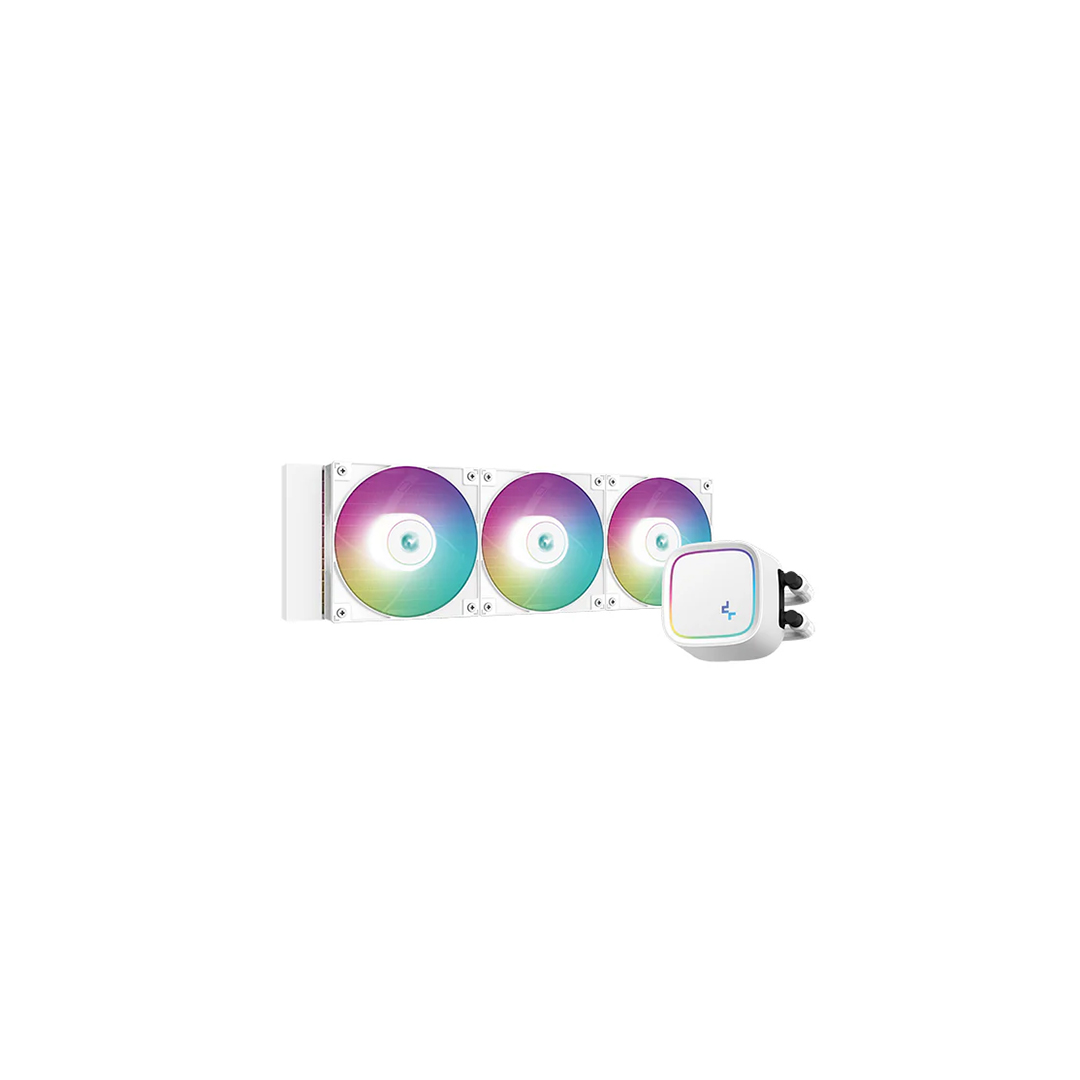 Deepcool LE720 360mm argb all-in-one cpu cooler White