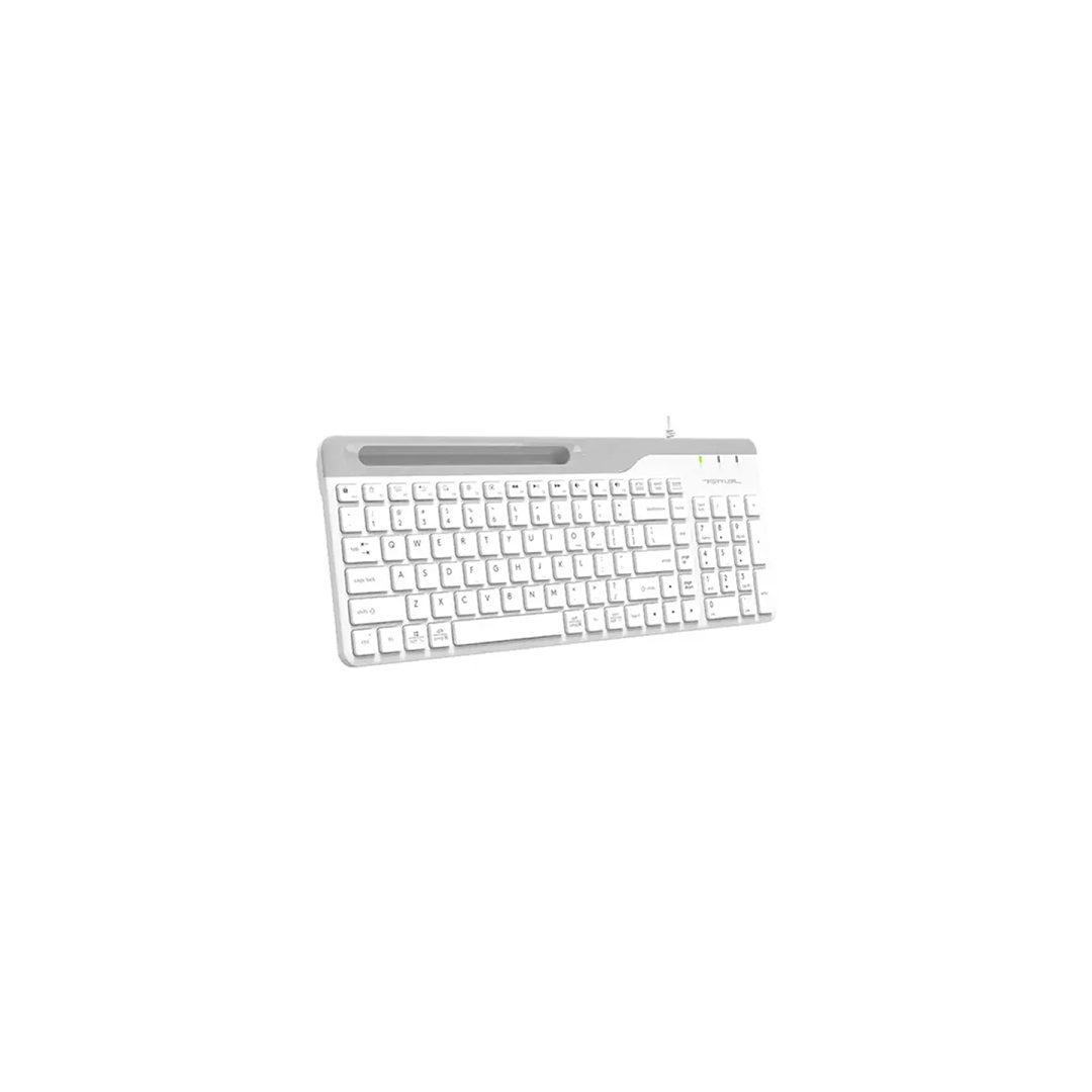 A4TECH FK25 Fstyler 2-Section Compact Keyboard - White