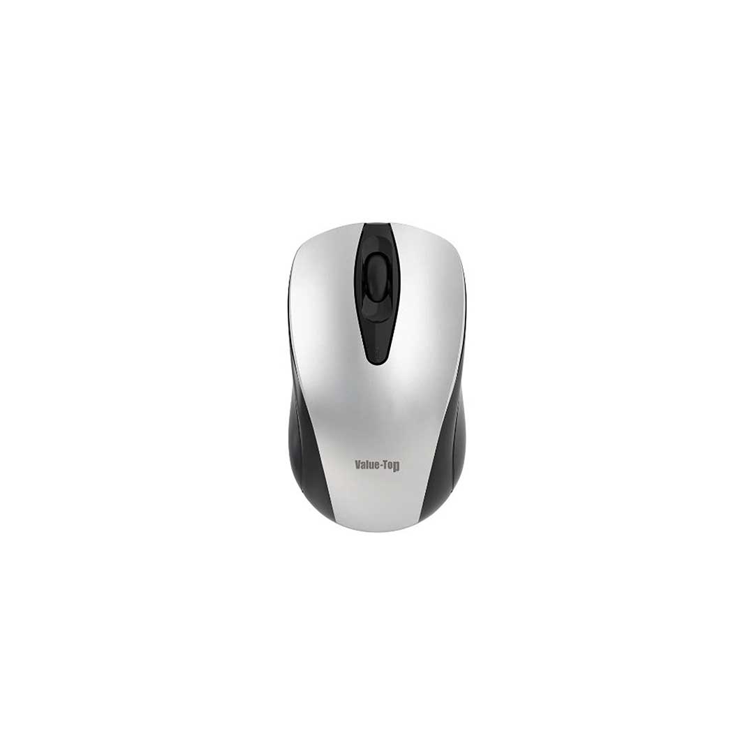 VALUE-TOP MW617G GRAY COLOR 4D WIRELESS MOUSE WITH BATTERY