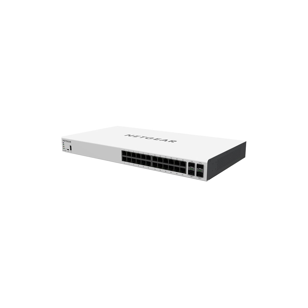 Netgear GC728XP 24-Port Gigabit Copper PoE+ Compliant Managed Smart ...