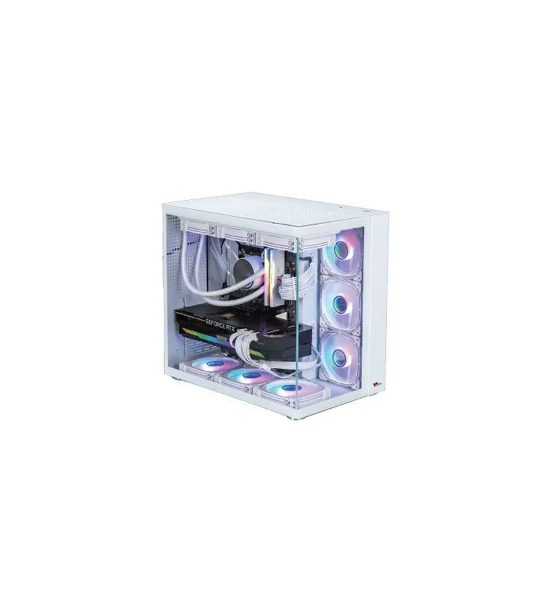 PC Power ICEBERG V2 WH Mid Tower Gaming Case