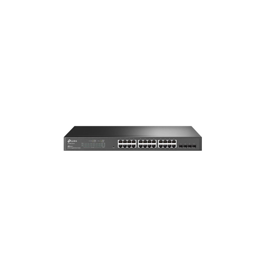 TP-Link T1600G-28TS JetStream 24-Port Gigabit Smart Switch with 4 SFP Slots